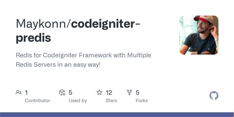 GitHub Maykonn Codeigniter Predis Redis For CodeIgniter Framework With Multiple Redis Servers