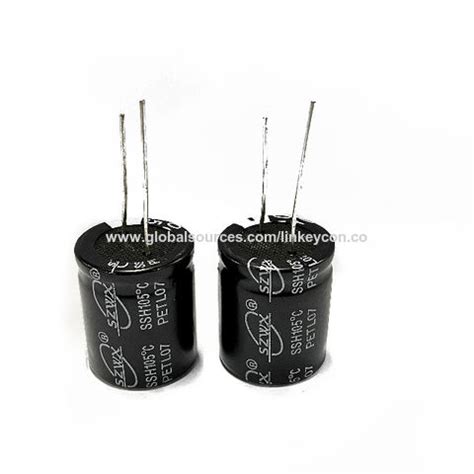 Buy Wholesale China Radial Aluminum Electrolytic Capacitors 100uf 450v