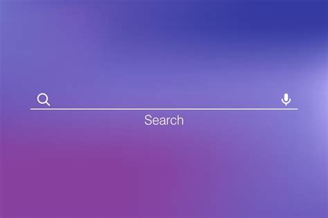 Premium Vector Vector Internet Browser Search Engine Search Bar For