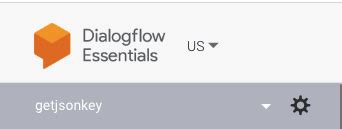 Dialogflow How To Get Json Key Landbot Help