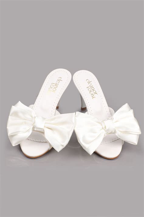 Feather Slippers Marabou Slippers Bridal Slippers Feather Etsy