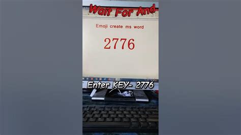How To Create Emoji In Ms Word Computer Me Emoji Kese Laye Shorts Ytshorts Youtube