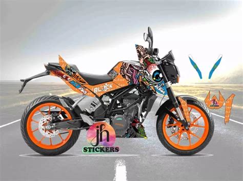 Stickers Para Ktm Duke 200 Y 390 Graficos Calcas Ktm Wrap Mercadolibre