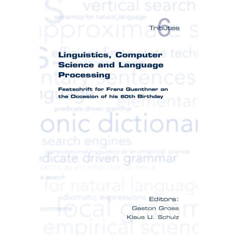 Linguistics Computer Science And Language Processing Fest No Shoptime