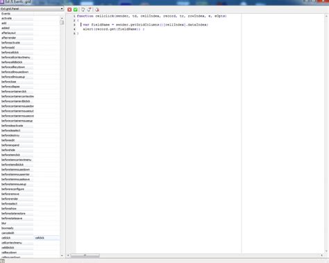 How I Get The Text Value Of The Cell Of Unidbgrid When I Click The Cell General UniGUI