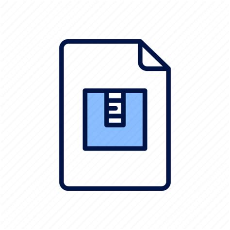 File Paper Extension Data Rar Document Icon Download On Iconfinder