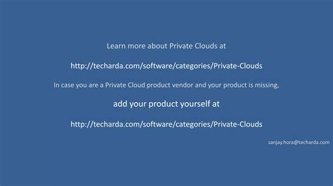 Private Cloud Infrastructure Vendors Pdf