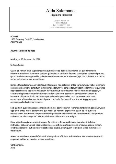 Carta De Recomendacion Para Becas Descarga Gratis Eje