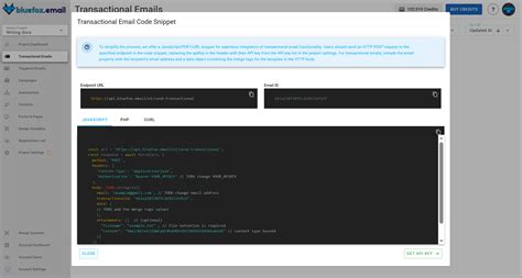 send transactional email bluefox email documentation bluefox email