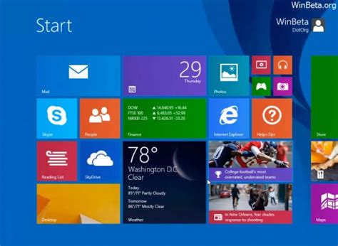 Визуальная прогулка по Windows 8 1 Rtm Build 9600