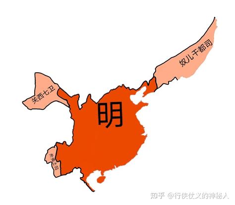 最合理最客观的明朝巅峰版图疆域（其实是势力范围）图 知乎