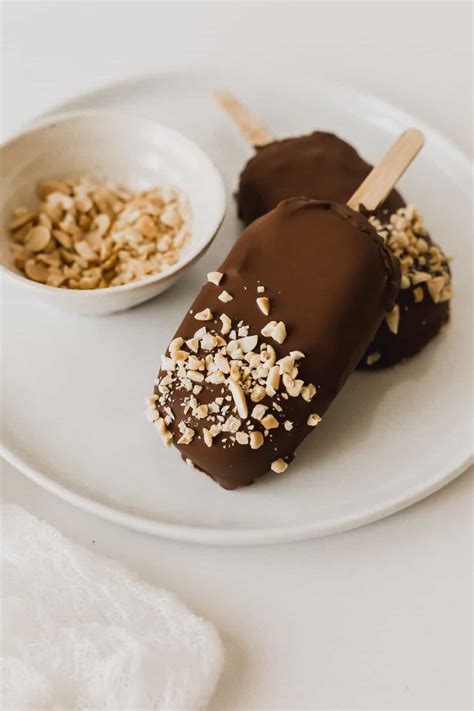 Homemade Magnum Ice Cream Bars Sift And Simmer