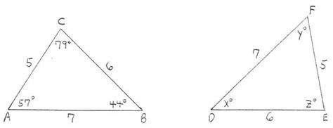 26 The Sss Theorem Mathematics Libretexts