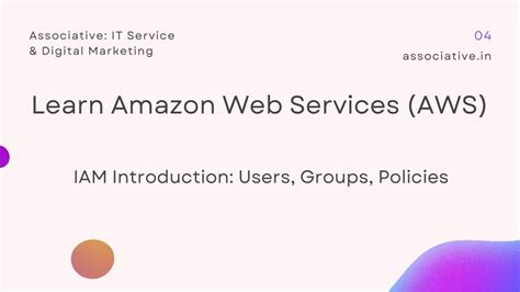 Iam Introduction Users Groups Policies Youtube