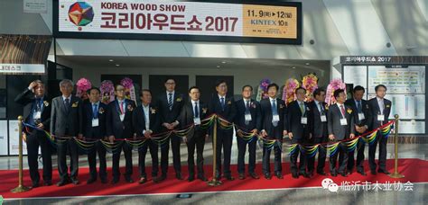 临沂市木业协会宋刚会长应邀出席 “2017韩国木材展”