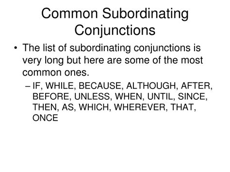 Ppt Types Of Conjunctions Powerpoint Presentation Free Download Id