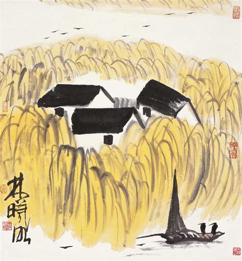 林曦明 江南水乡 立轴江苏嘉恒 2005秋季艺术品拍卖会 江苏嘉恒拍品价格图片拍卖专场拍卖会预展拍卖会结果卓克拍卖频道