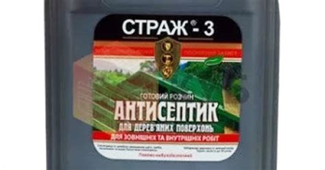 Антисептик Страж-3 (STRAZH) концентрат 1:9, зелёный, 5 л — Цена в Киеве ...