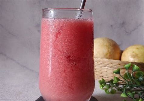 Resep Jus Jambu Merah Oleh Aisah Food Factory Cookpad