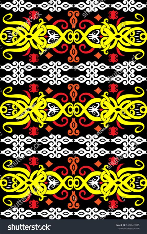 Vector Batik Kalimantan Materi Belajar Online