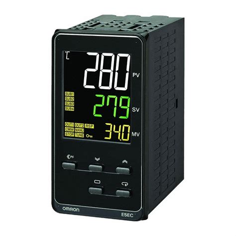 Omron E5ec 18 Din Size Temperature Controller 811tj9e5ec Rr4a5m