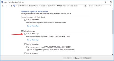 How To Turn Off Sticky Keys On Windows 10 4 Ways MiniTool