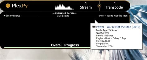 plexpy monitoring for plex media server r plex