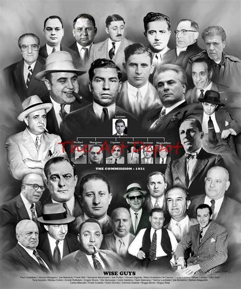 Cosa Nostra Wise Guys Mobster Mafia