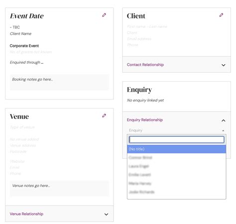 frontend form for relationships acting differently on different pages