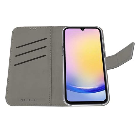 Celly Wally Case For Samsung Galaxy A25 5g Black Technoline