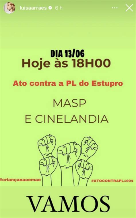 Artistas Se Mobilizam Contra Pl Dos Estupradores Mídia Ninja