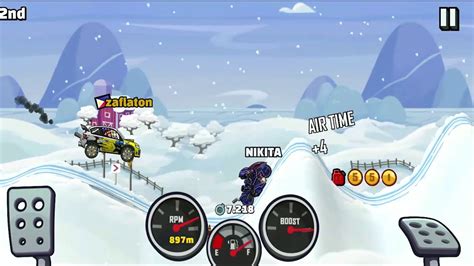 Hill Climb Racing 2 Legendary BOSS NIKITA Winter Is Coming YouTube