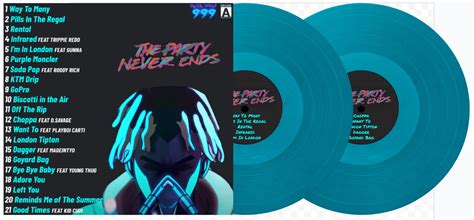 The Party Never Ends Vinyl Concept Rjuicewrld