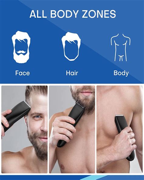 Buy Body Trimmer For Men Ball Shaver Electric Groin And Pubic Hair