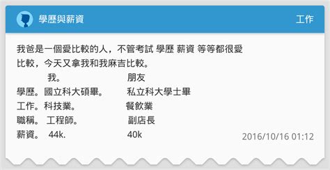 學歷與薪資 工作板 Dcard
