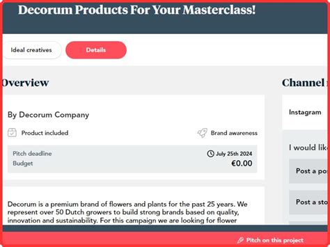 Projects Of The Week Decorum Experience