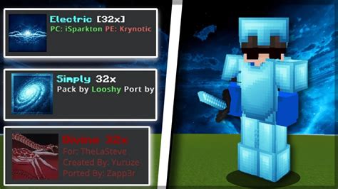 TOP BEST X PVP TEXTURE PACKS FOR MCPE YouTube
