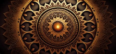 Islamic Mandala Pattern Background Wallpapers Islamic Mandala