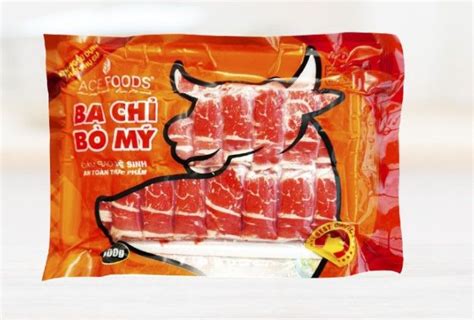 Ba Chỉ Bò Mỹ Khay 500g Siba Food Hà Nội