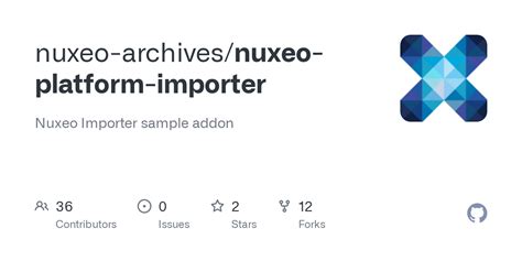 Github Nuxeo Archivesnuxeo Platform Importer Nuxeo Importer Sample