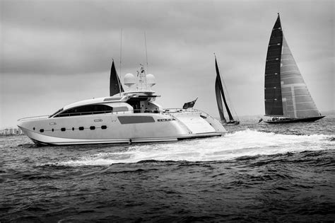 J Class Yachts Racing With Danish Yachts Superyacht Shooting Star In