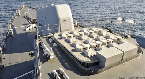16 Cell Mk 48 Mod2 Vls Aboard A Republic Of Korea Navy Gwanggaeto The