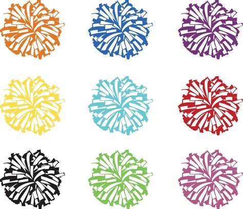 Cheerleading Poms Cheerleader Cheerleading Cheer Pom Poms 48868059