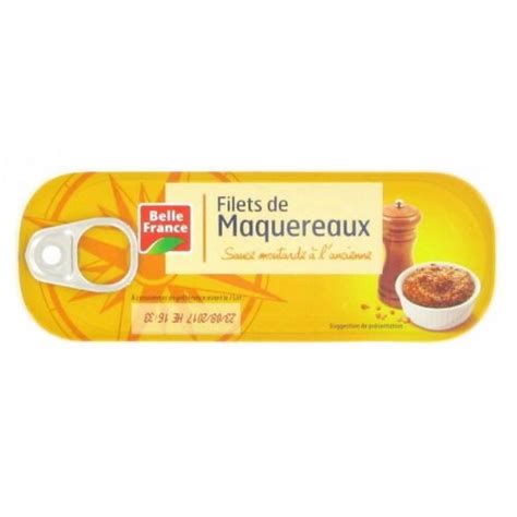 Filets de Maquereaux à la Moutarde Belle France 226g la corniche mali
