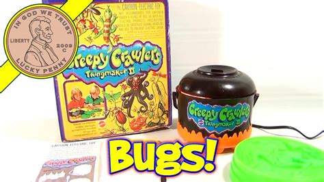 Vintage Creepy Crawlers Set
