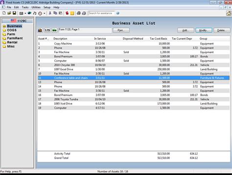 Asset Management And Depreciation Calculation Software From Thomson Reuters