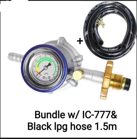 Icook Bundle Set Of Ic 777 Regulator And Black Hose 15m Lazada Ph