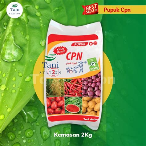 Jual PUPUK KNO3 MERAH CPN 15 0 14 PAK TANI TANAMAN KEMASAN PABRIK 2 KG Shopee Indonesia