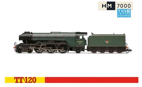Tt3006txsm Hornby Br Class A3 4 6 2 60084 Trigo Digital E5 Sf