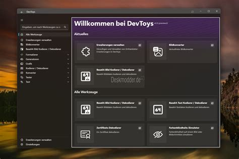 DevToys 2 0 8 0 Mit Zwei Korrekturen Unter Windows Und Linux